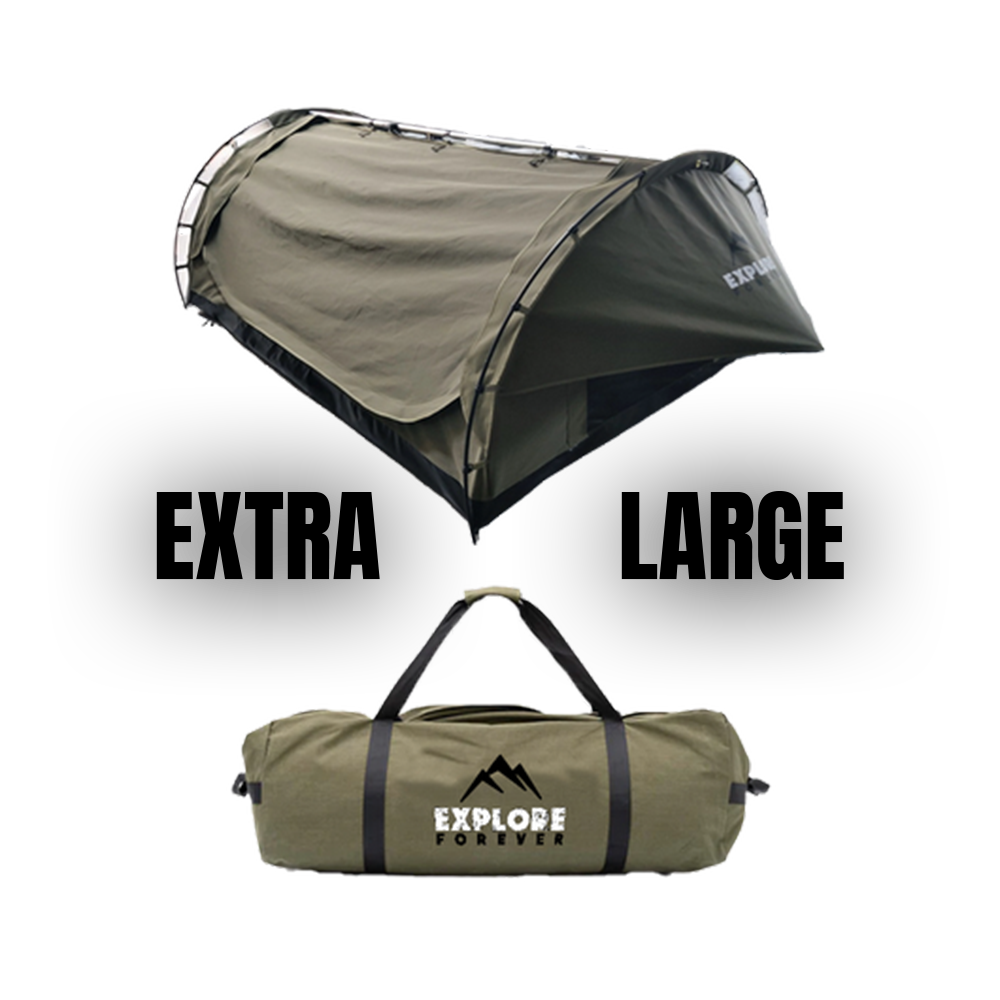 Jumbo Waterproof Double Swag – Explore Forever